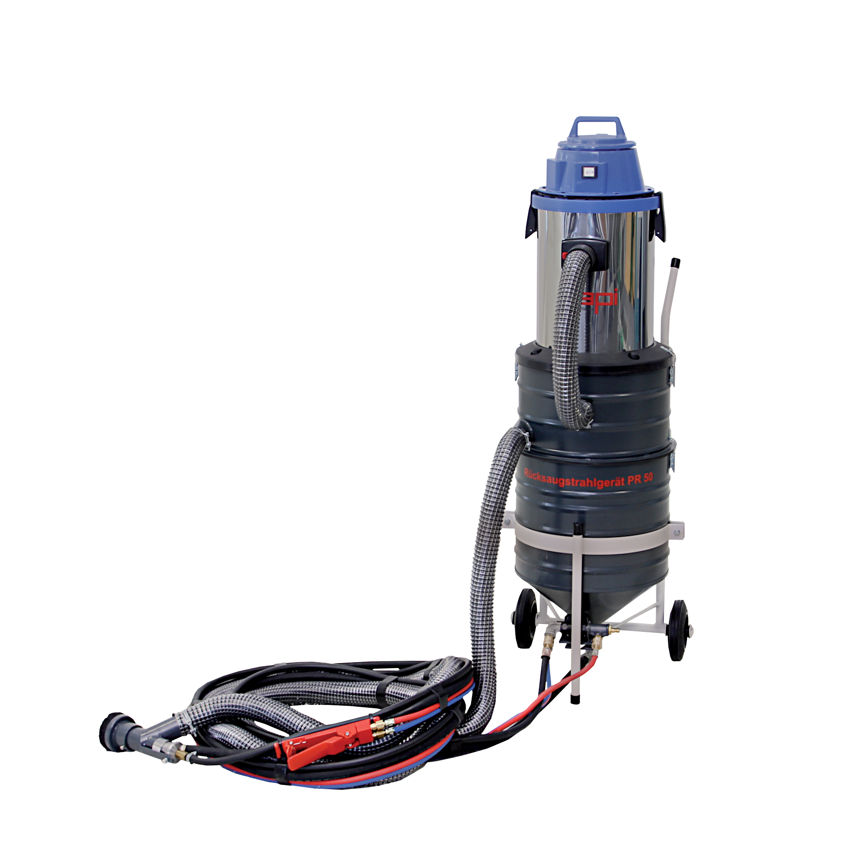 Sans poussière - Sablage par aspiration | Technologies de sablage | SAPI